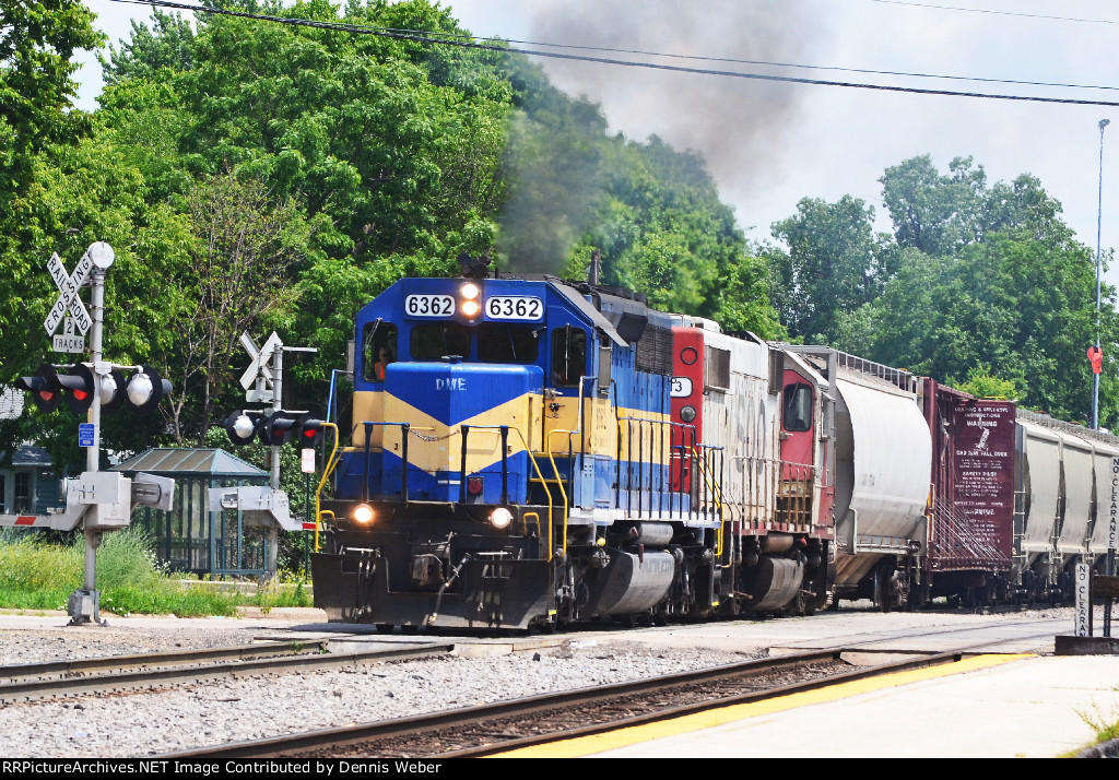 DM&E 6362, CP's Tomah Sub.